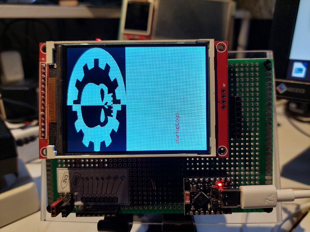 Help with TFT display and 8bit grayscale bitmap - Displays - Arduino Forum