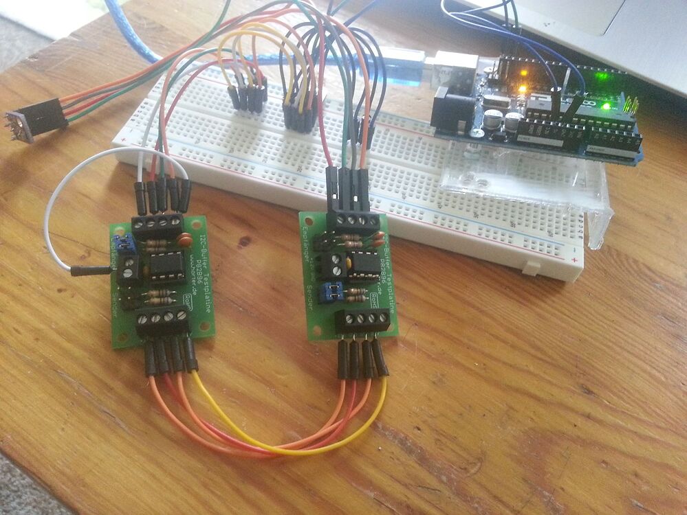 I2C-Buffer P82B96 funktioniert nicht - Deutsch - Arduino Forum