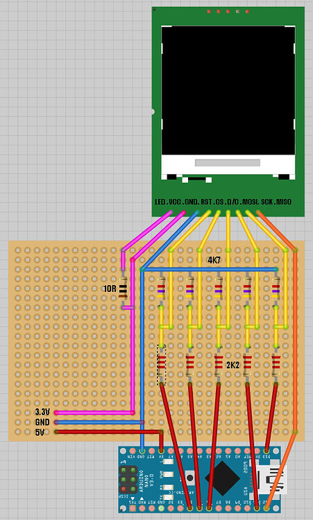 LCD display with ILI9341 driver on Arduino - Page 8 - Displays ...