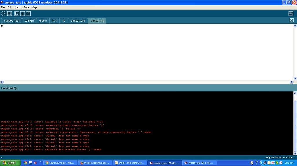 Running SOLAr position algorithm - Programming - Arduino Forum