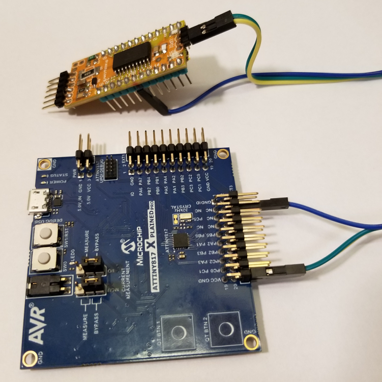 ATtiny817 Xplained Pro as a UPDI Programmer - 3rd Party Boards - Arduino Forum