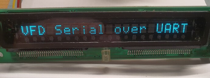 VFD 20x1 Datenblatt oder Library gesucht - Deutsch - Arduino Forum