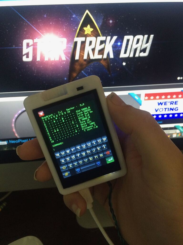 Want to make an Arduino (teensy) based handheld? Here's you're starting ...