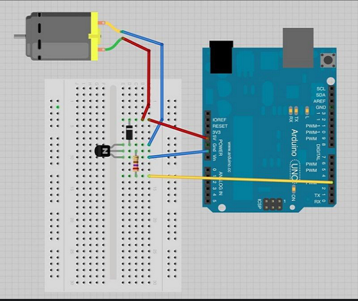 Motor dc transistor - Hardware - Arduino Forum
