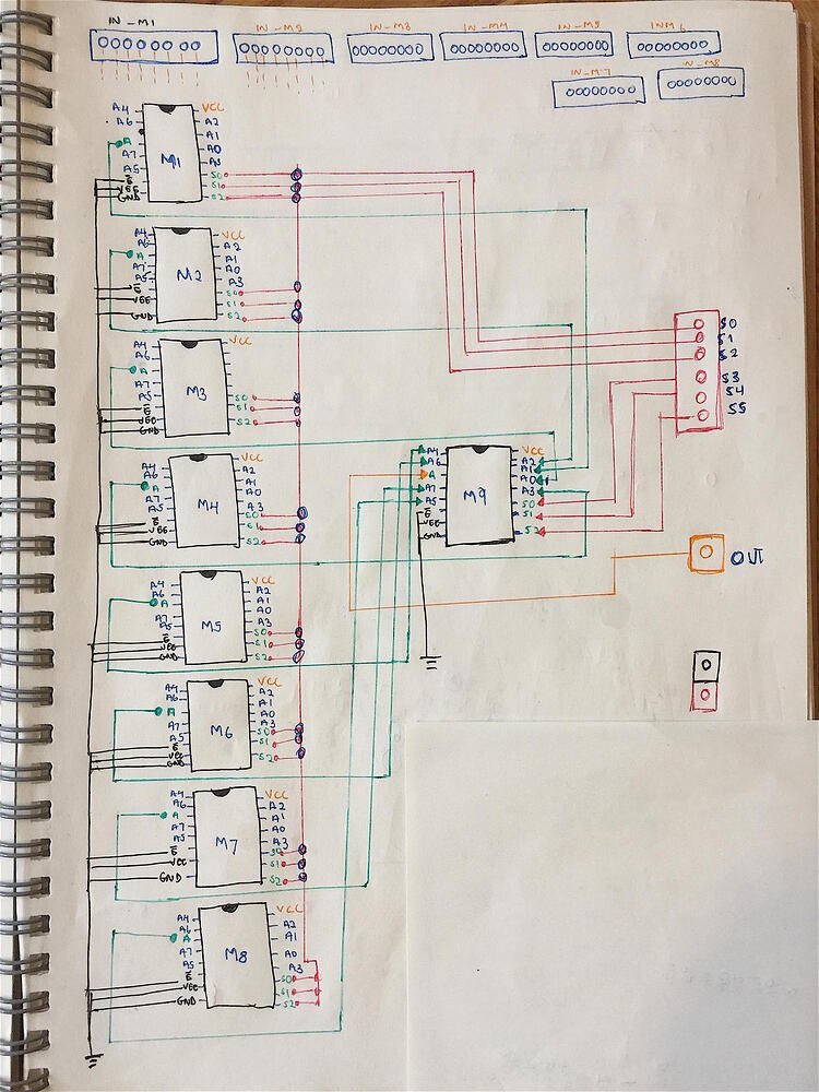 4051 mux daisy chain? - LEDs and Multiplexing - Arduino Forum