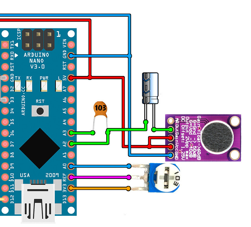 Wiring Arduino Nano and external components - General Guidance ...