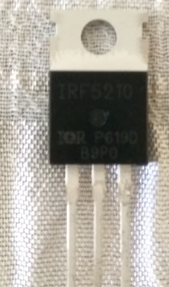 irf5210 mosfet always on - General Electronics - Arduino Forum
