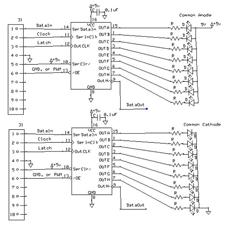 Custom PCB module with 7seg display and shift register not working - Page 2 - General ...