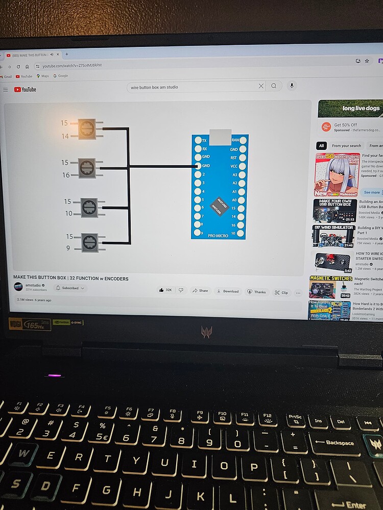 Wiring rotary encoder with breakout board - General Guidance - Arduino Forum