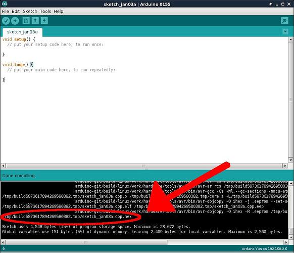 [Script] Uploading Arduino Sketches from an SSH console - Yún - Arduino Forum