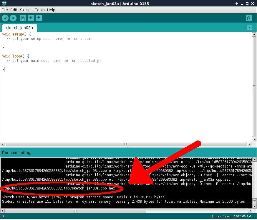 [Script] Uploading Arduino Sketches from an SSH console - Yún - Arduino Forum