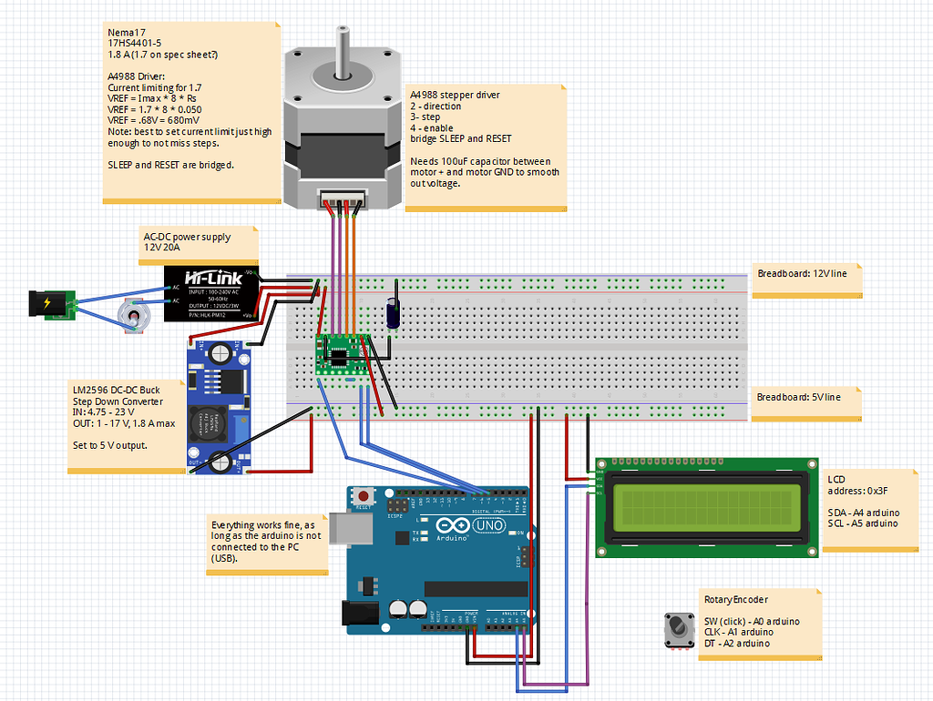 Power interference from USB? - Motors, Mechanics, Power and CNC - Arduino Forum