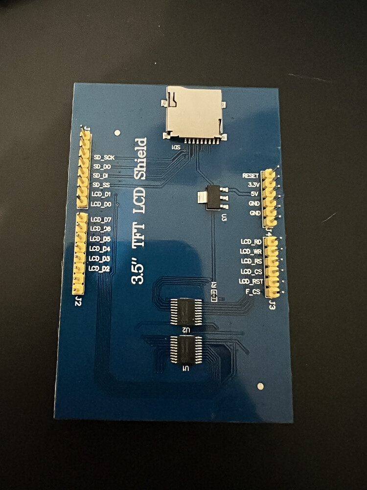 Wiring for an esp8266 and a TFT 3.5 screen - Programming Questions - Arduino Forum