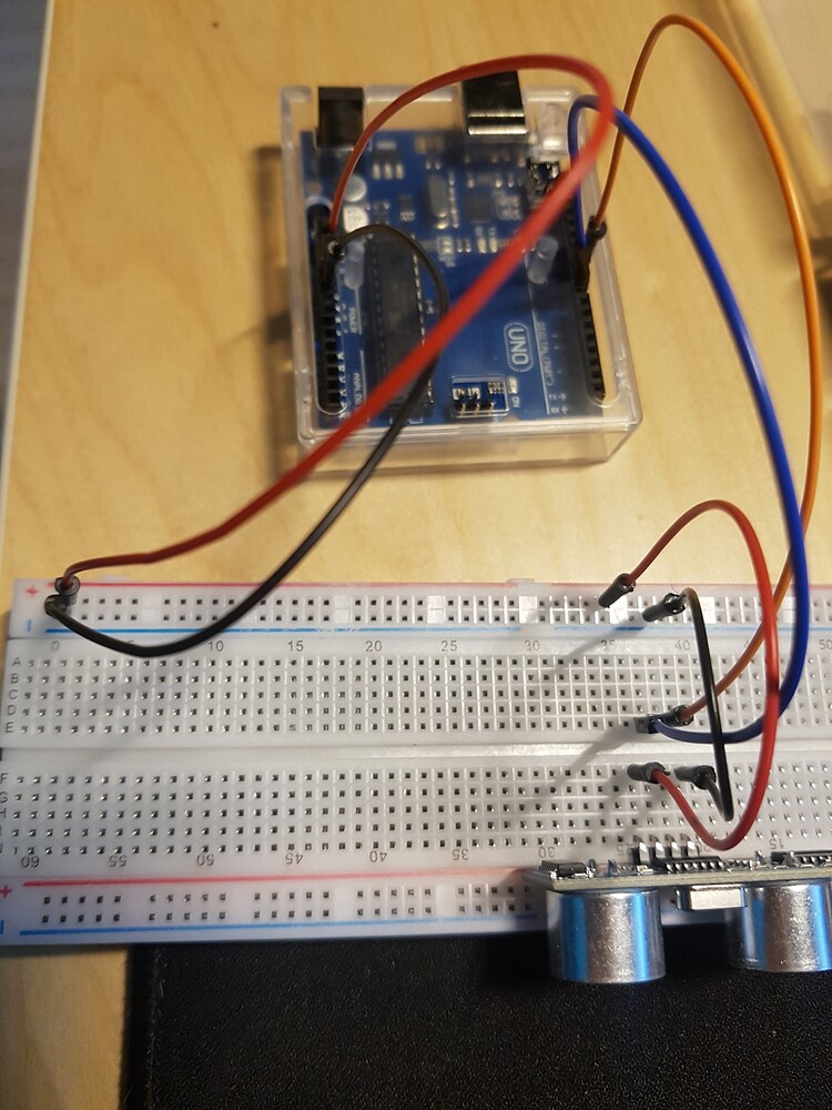 Ultrasonic Sensor Hc Sr04 Wrong Distances Sensors Arduino Forum 