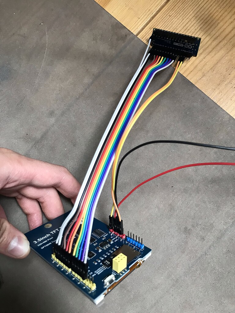 Waveshare 3.5inch TFT Touch Shield and Arduino Nano 33 IoT - Displays - Arduino Forum
