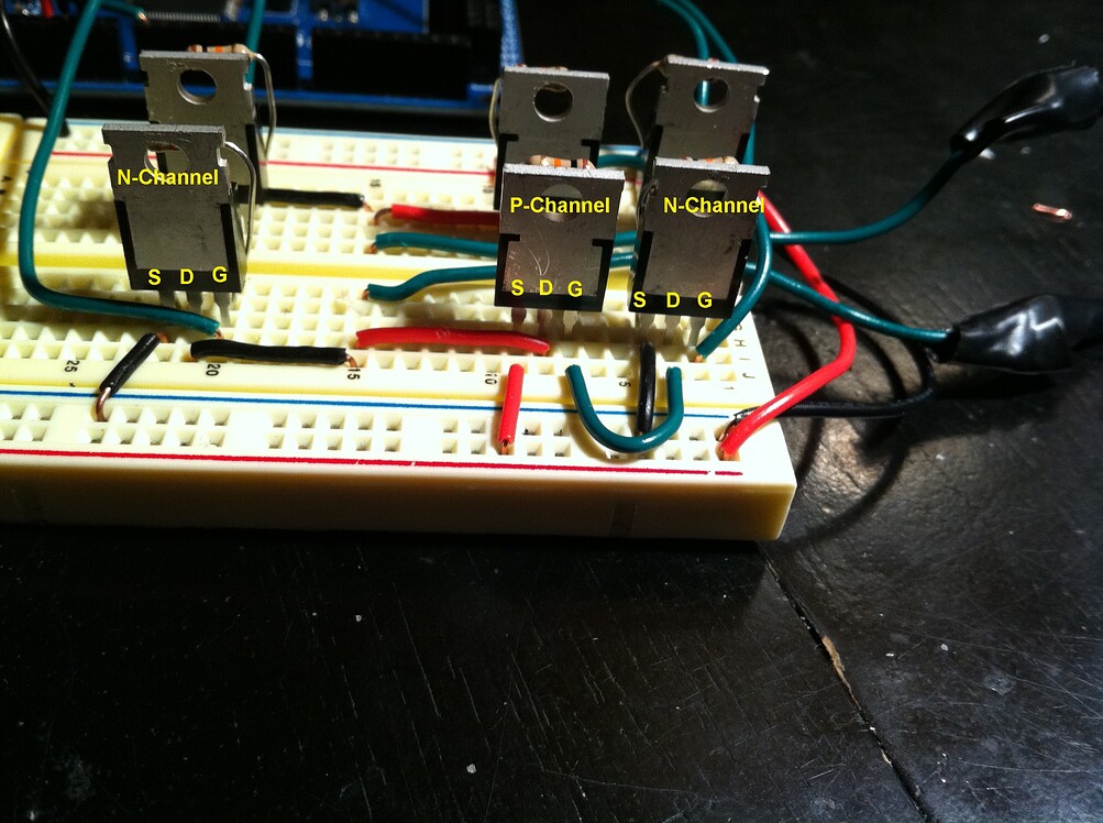 H-Bridge mosfets keep exploding - Motors, Mechanics, Power and CNC ...