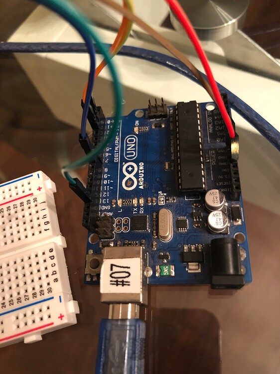 Arduino Keeps Turning Off When Ever My Ground And 5v Is On Ide 1 X