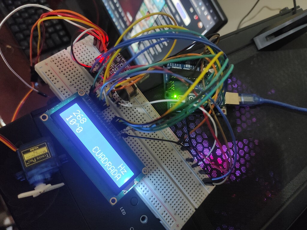 AD9833 y servomotor - Español - Arduino Forum