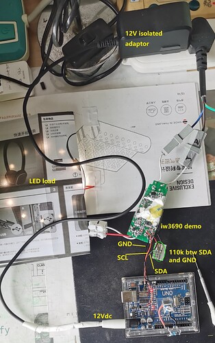 I2C issue-Arduino UNO to dim the iw3690 via I2C according to analog voltage input - Page 3 ...