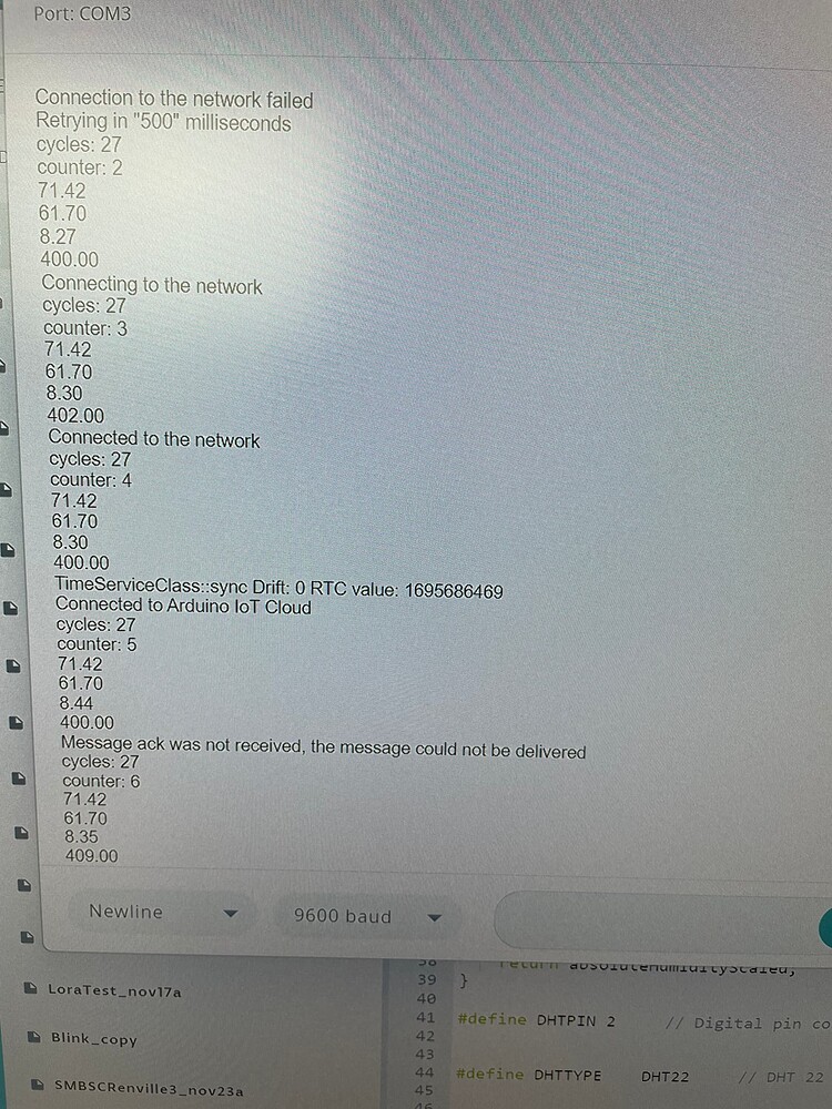 1310 Trouble Connecting to Arduino Cloud - Page 2 - Cloud IoT - Arduino Forum