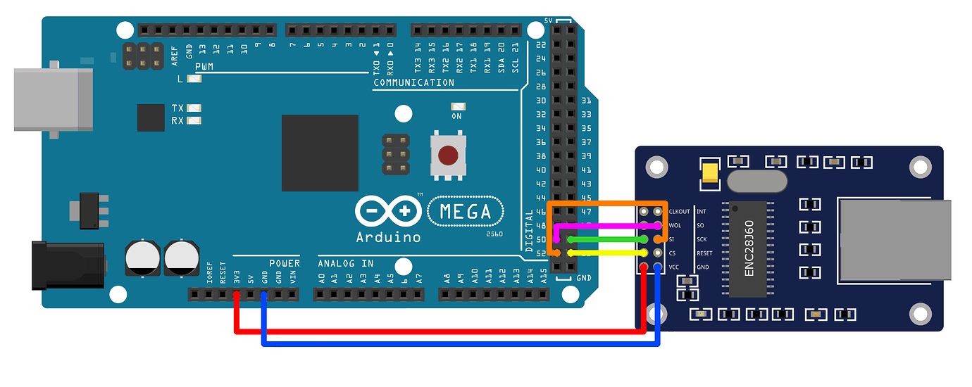 New with ethernet enc28j60 - Project Guidance - Arduino Forum