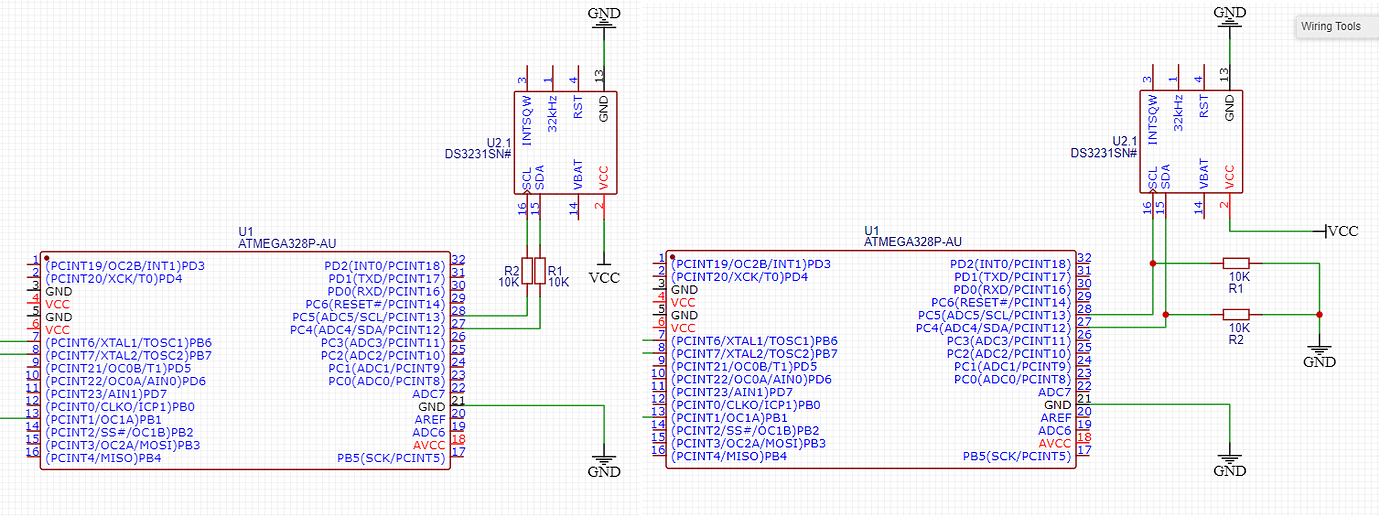DS3231 SCL/SDA Resistors - General Electronics - Arduino Forum