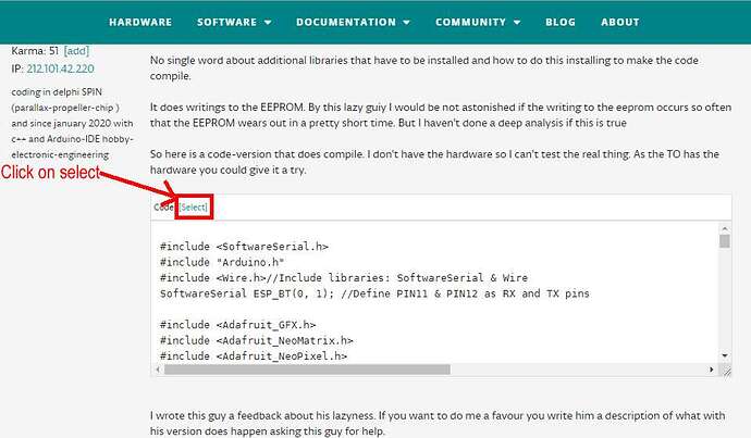coding error of code downloaded from net for diy project - Page 2 ...