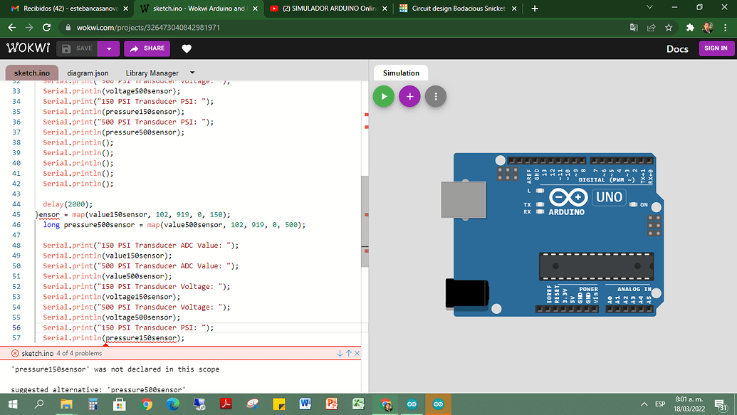Ayuda en programacion de arduino transducer de 0-150 psi - Page 2 - Software - Arduino Forum