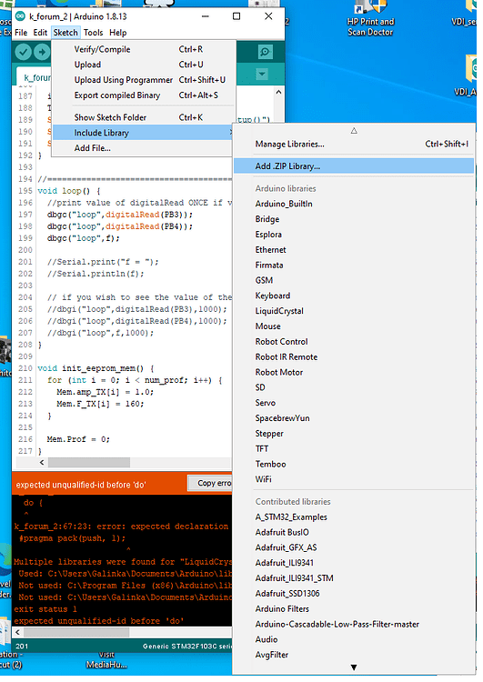 Changing frequency of generator stm32f103 - Programming - Arduino Forum