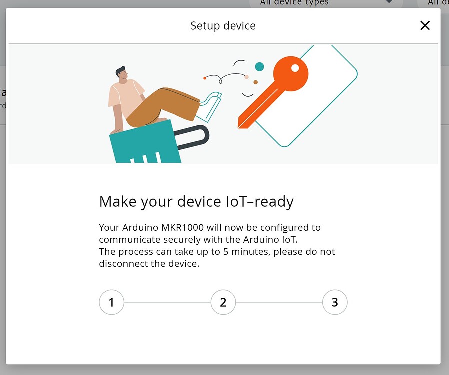 MKR1000 won't complete device setup - Cloud IoT - Arduino Forum
