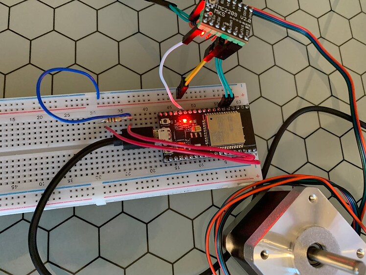 Stepper motor very loud using tmc2209, esp32S dev board, and tmcstepper - General Guidance ...