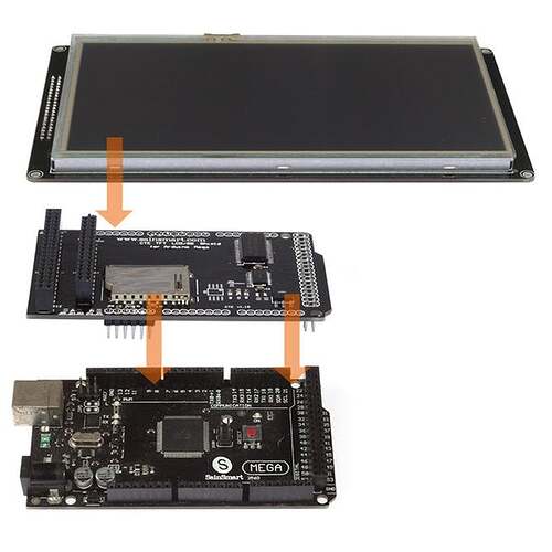 Pantalla tactil de 5" o 7" compatible con arduino - Hardware - Arduino ...