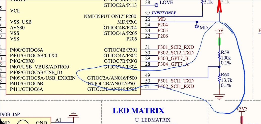 P500, pin 49 on micro, UNO 4 WIFI, precision voltage divider? - UNO R4 ...