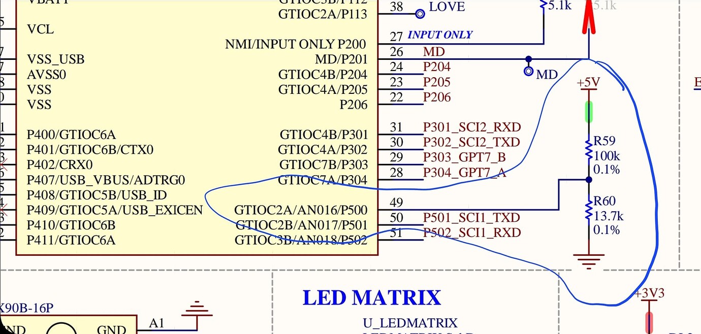P500, pin 49 on micro, UNO 4 WIFI, precision voltage divider? - UNO R4 ...