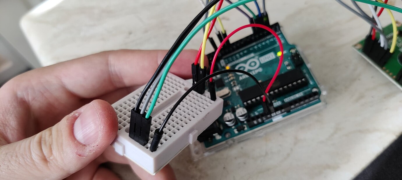 White blocks with 16x2 LCD Display - HD44780 - Displays - Arduino Forum