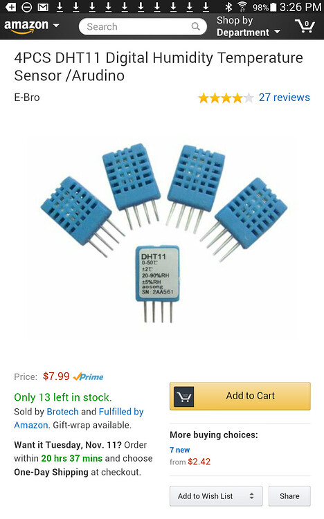 trying to make a ozone sensor with temp and humidity - General Guidance - Arduino Forum