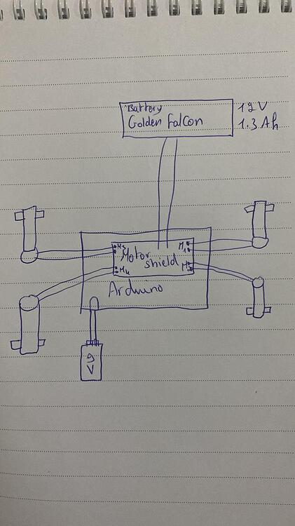 One DC motor is running alone - General Guidance - Arduino Forum