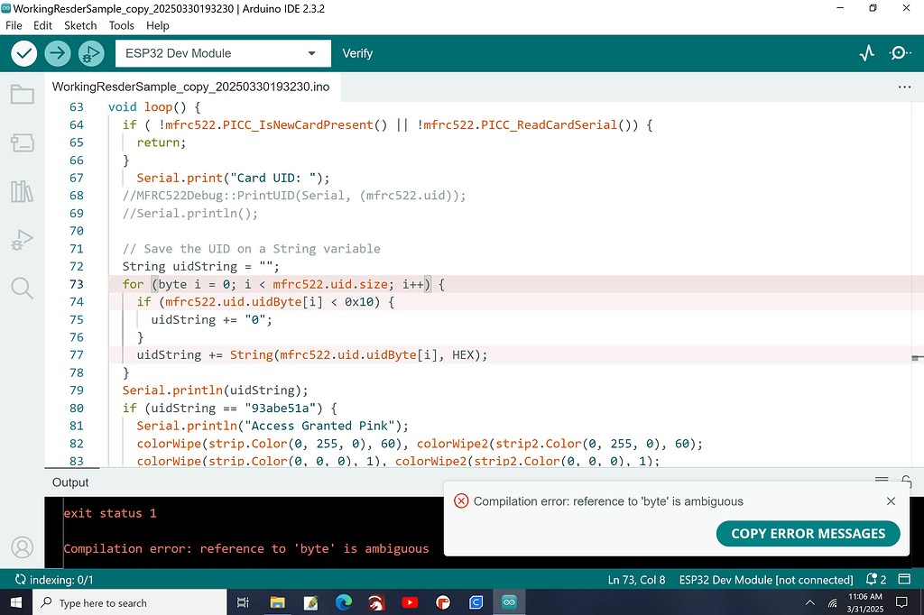 Error when Audio.h added to sketch - Programming - Arduino Forum