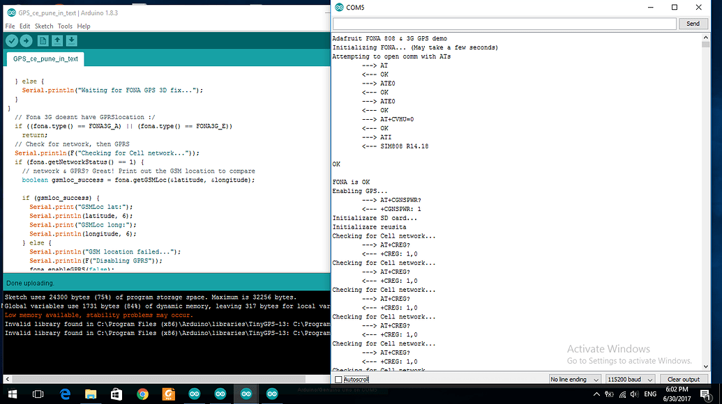 SIM808 can not register to the network - Programming Questions ...