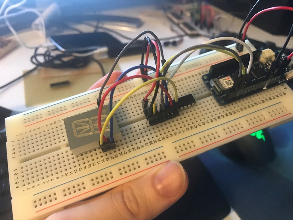 Need help with DM13A 16 bit Shift register IC - LEDs and Multiplexing ...