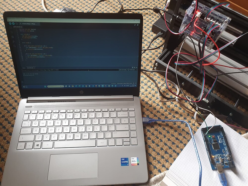 Sending G-Code from arduino to 3018 CNC control board - General ...