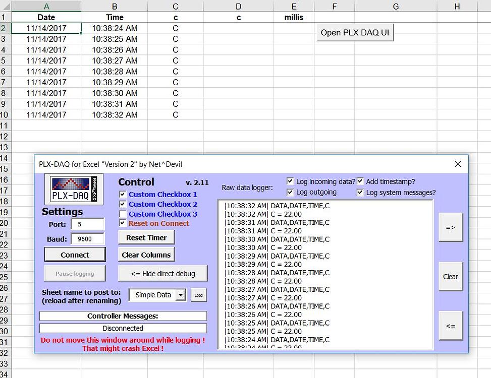 MAX31855 PLX DAQ - Interfacing w/ Software on the Computer - Arduino Forum
