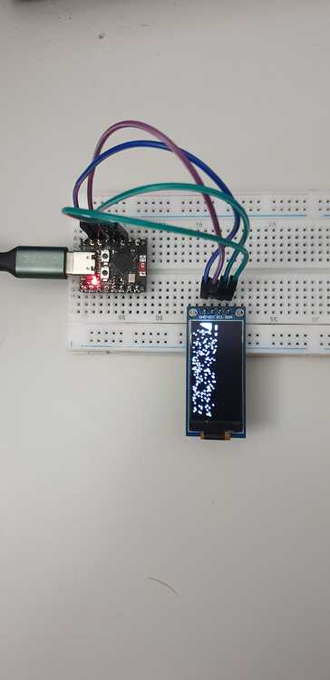 Make ESP32 C3 Super mini work with OLED displays - Networking, Protocols, and Devices - Arduino ...