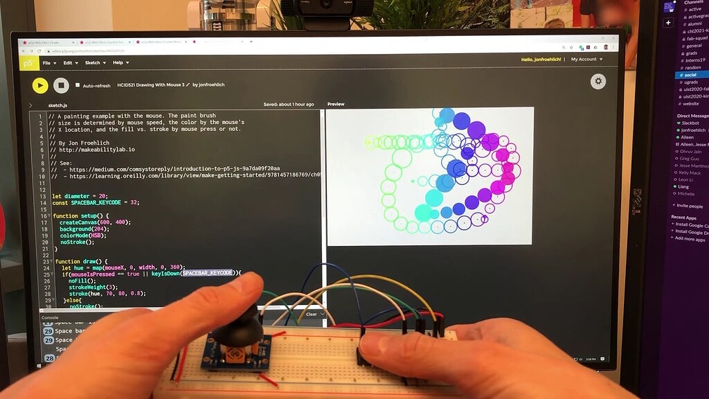 2 Sensors 1 output in p5js - General Guidance - Arduino Forum
