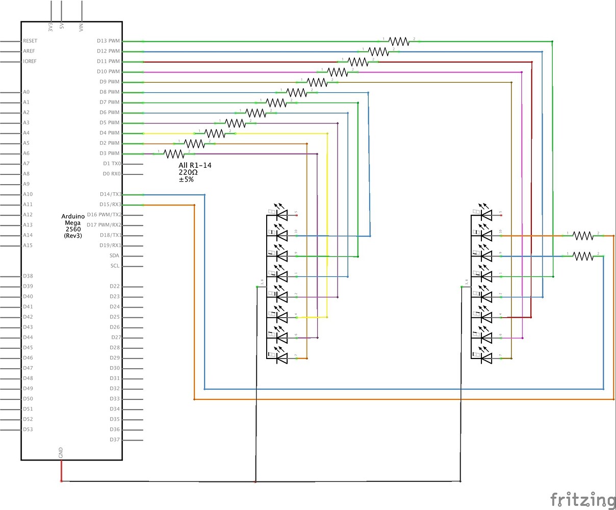Arduino Mega with double 7 segment display - LEDs and Multiplexing - Arduino Forum