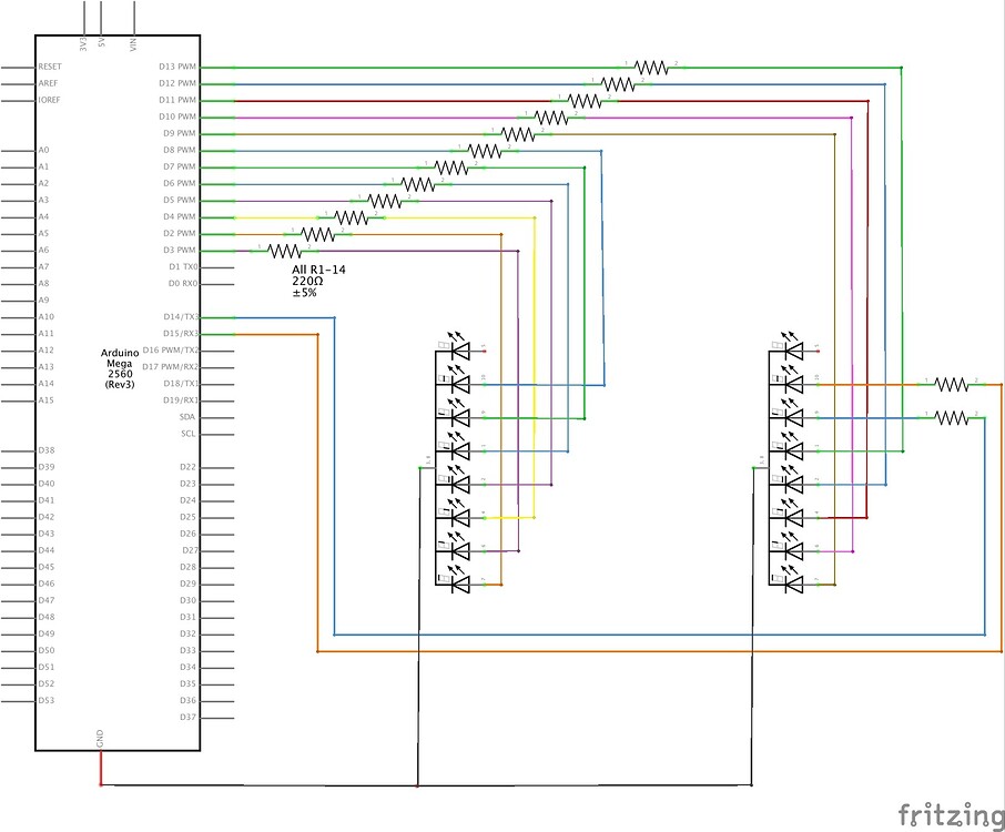 Arduino Mega with double 7 segment display - LEDs and Multiplexing - Arduino Forum
