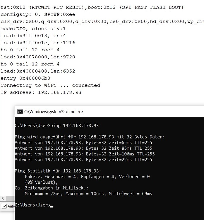 ESP32 und WLAN-Verbindung - Page 2 - Deutsch - Arduino Forum