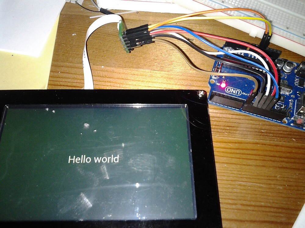 Library for LCD - SPI, FT810 ??? - Displays - Arduino Forum