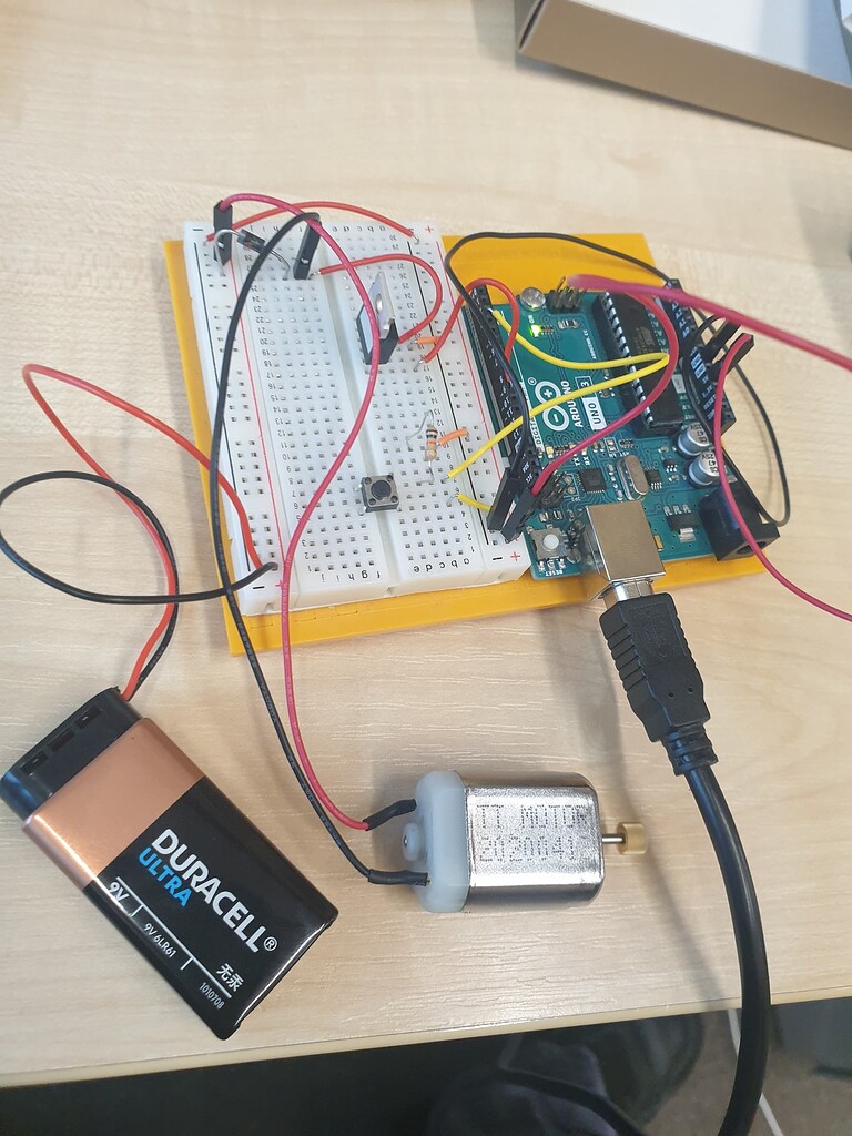 Project 09 Motorized Pinwheel - Motor spins continuously - Page 2 ...