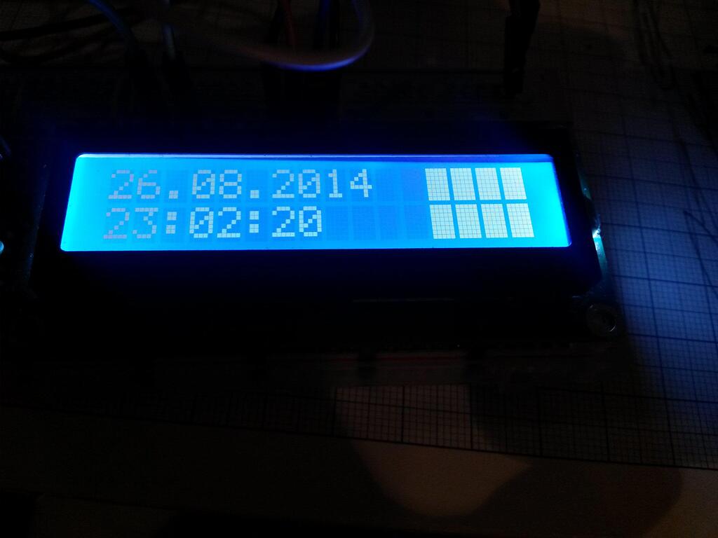Problem with LCD-Display (strange rectangles in display) - Displays - Arduino Forum